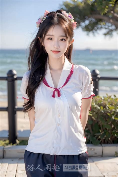 【暑假只想天天和你一起看海，男友视角ai美女，第4期】 俗人闲趣网