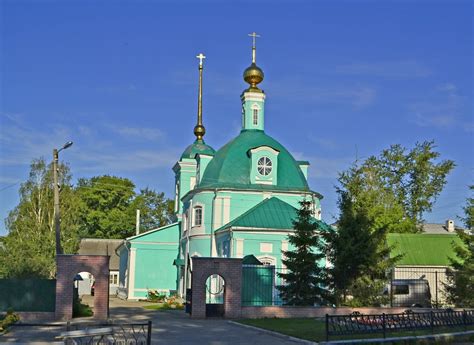 Церковь Троицы Живоначальной Шацк Шацкий район фотография фасады