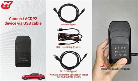 3 Ways To Connect Yanhua Mini ACDP 2 Via USB Cable