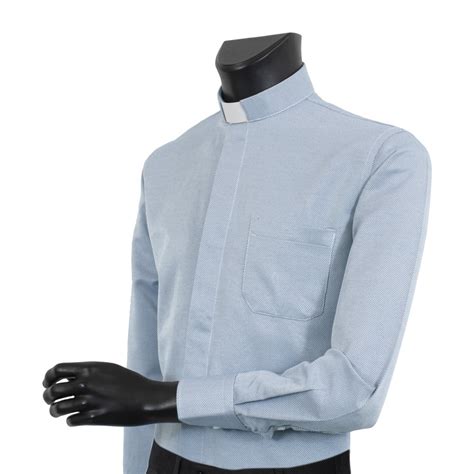 Camicia Per Prete In Tessuto Nido D Ape Myriam