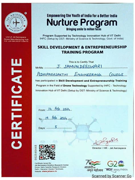 Samundeeswari J On Linkedin Finally 5 Days Training On Drone