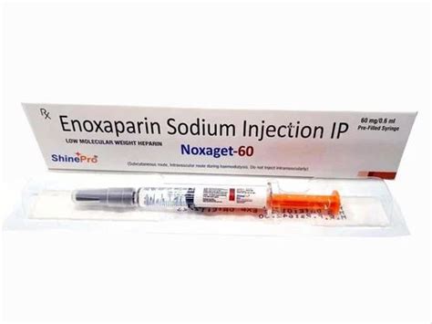 Enoxaparin Sodium Injection 60 Mg At ₹ 100piece In Mumbai Id