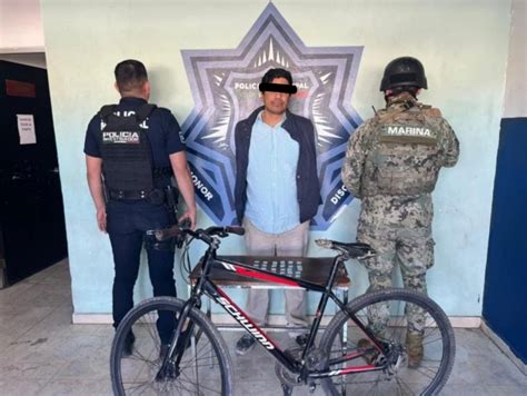 SSPM detiene a tres delincuentes con droga en Ciudad Obregón
