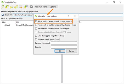 Working With Branches Testcomplete Documentation