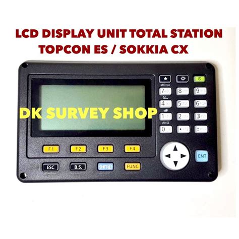 Jual LCD DISPLAY UNIT UNTUK TOTAL STATION TOPCON ES DISPLAY TOPCON LASER DISPLAY TS SOKKIA