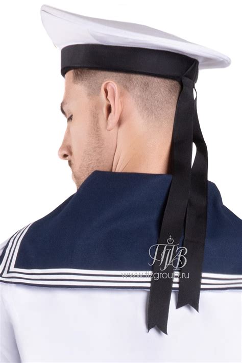 Бескозырка парадная, белая - купить за 2500 руб: недорогие фуражки ВМФ ...