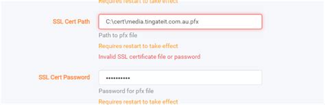 Issues Adding Pfx To Radarr Issue 8673 Radarr Radarr GitHub