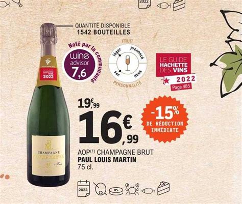 Offre Champagne Paul Menand Chez Lidl