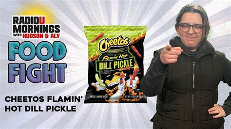 Cheetos Flamin Hot Dill Pickle Food Fight Youtube