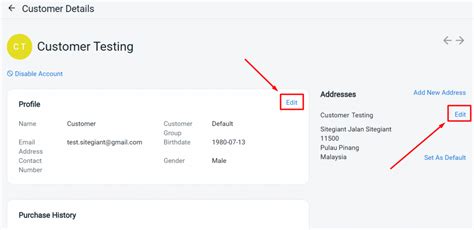 How To Add And Manage Customer Account Sitegiant Support Centre