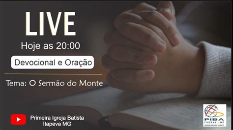 Live Devocional e Oração Não ao adultério O problema é mais profundo o coração Mt