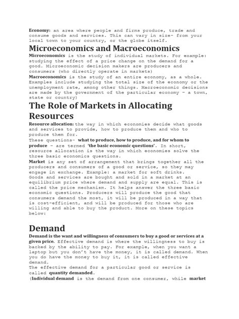 Clsp 8 Notes Pdf Demand Price Elasticity Of Demand