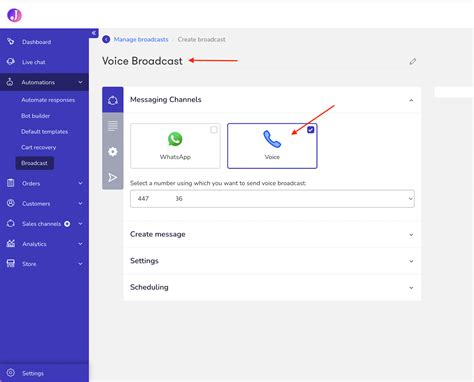 Voice Broadcast Vonage Api Support