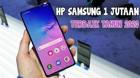 10 Hp Samsung Harga 1 Jutaan Terbaru Dan Terbaik Tahun 2020 Youtube