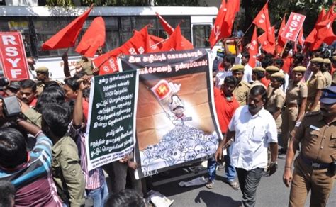 Images Students Continue To Protest On The Sri Lanka Issue In Tamil