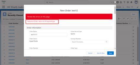 how to fix reduction order error in salesforce sync made easy