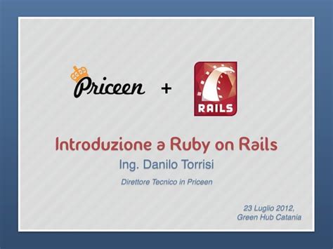 Introducing Ruby On Rails Ppt