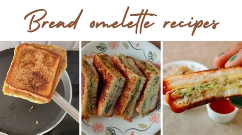 Bread Omelet Recipe Street Style Bread Omelet Youtube