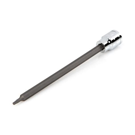 Tekton 3 8 In Drive T10 Torx Bit Torx Driver Socket In The Driver