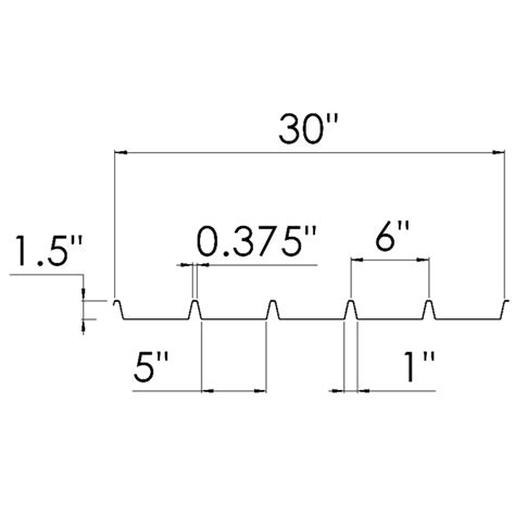 A Deck Roofing Panel Cinnamon Metals