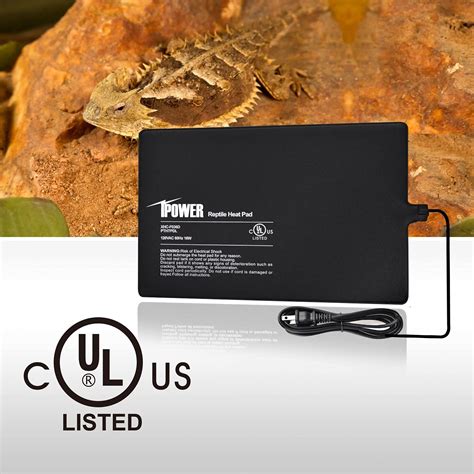 Ipower Reptile Heat Pad 4w8w16w24w Under Tank