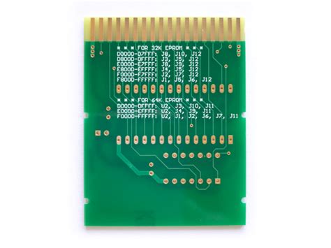 Raphnet Pcjr Cartridge Pcb For Single 64k Or 32k Rom