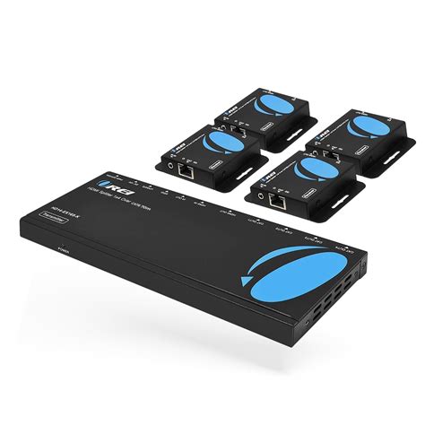 Buy Orei4k 1x4 Hdmi Extender Splitter Over Cat67 Ethernet Cable Up To