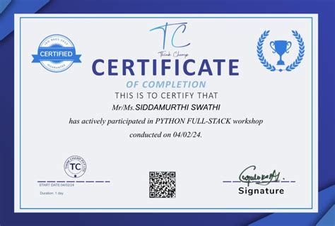 Swathi Reddy On Linkedin I Have Successfully Completed One Day