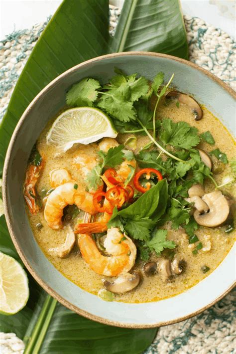 Thai Coconut Soup Recipe Lets Foodie