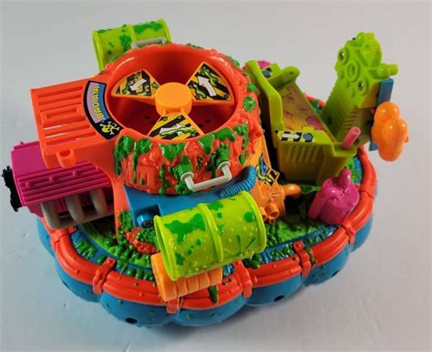 Vintage 1991 Playmates Toxic Crusaders Hideous Hovercraft Incomplete Etsy