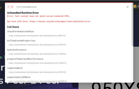 React Hydration Issue Family Connectkit Discussion GitHub