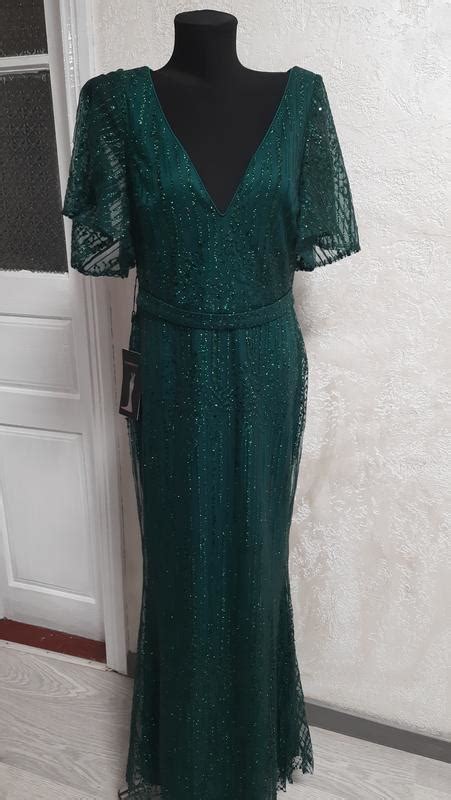 Святкова смарагдова сукня — ціна 470 грн у каталозі Вечірні сукні