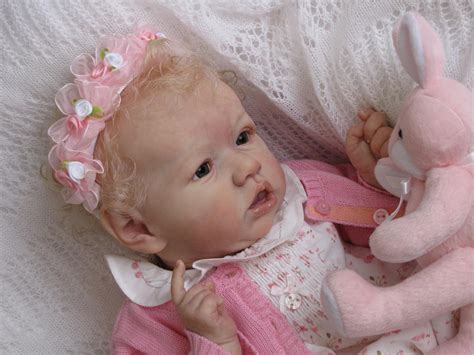 THE MAGIC OF DOLLS Reborn Baby SASKIA Bonnie Brown Kit