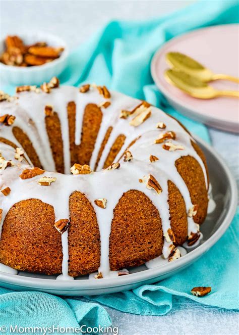 Eggless Carrot Bundt Cake Mommys Home Cooking