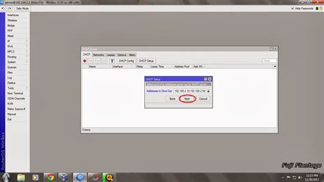 Konfigurasi Dhcp Server Berbasis Gui Di Mikrotik Workshop Linux