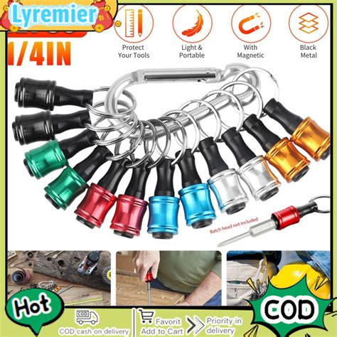 1 Day Shipping Drill Bit Holder 1 4 Inch Hex Shank Keychain Extension