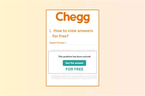 How To Get Chegg Answers For Free Techcult