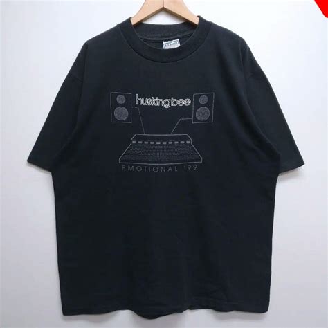 Vintage Husking Bee ハスキング・ビー Usa製 Tシャツ L メルカリ