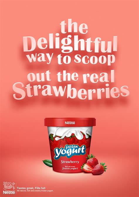 Nestle Frozen Yogurt Behance