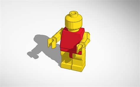 3d Design Lego Man Tinkercad