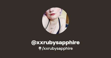 Xxrubysapphire Find Xxrubysapphire Onlyfans Linktree