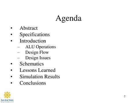 Ppt Bit Arithmetic Logic Unit Alu With Carry Look Ahead Adder
