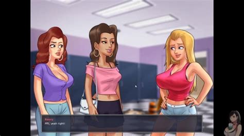 Summertime Saga Pt4 Getting A Handjob At School And Getting Close To