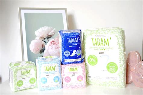 Mon avis sur les protections hygiéniques bio Tadam La Minute d Emy
