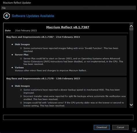Macrium Reflect Guidance And Updates Page Windows Forums
