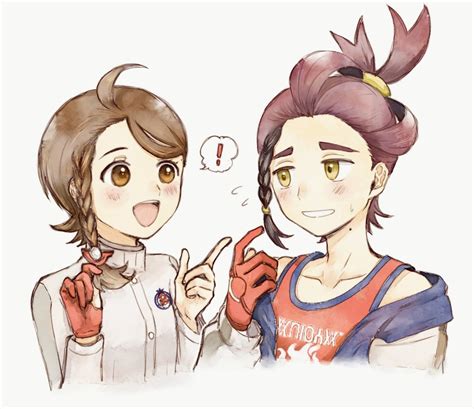 Kieran And Juliana Pokemon And More Drawn By Asuka Rkgk Danbooru