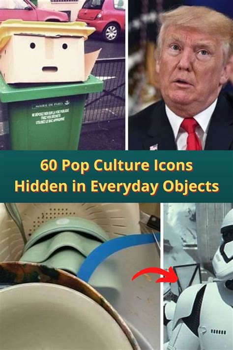 60 Pop Culture Icons Hidden In Everyday Objects Pop Culture Everyday