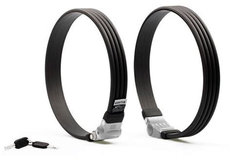 LITELOK Fahrradschloss Silver Flexi O Twin 520 Mm Schwarz Ab 178 72