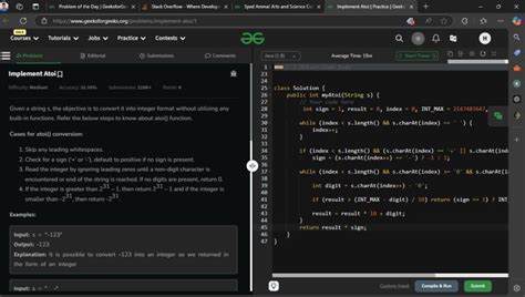 Harivignesh K On Linkedin 160daysofdsa Geekstreak2024 Gfg160