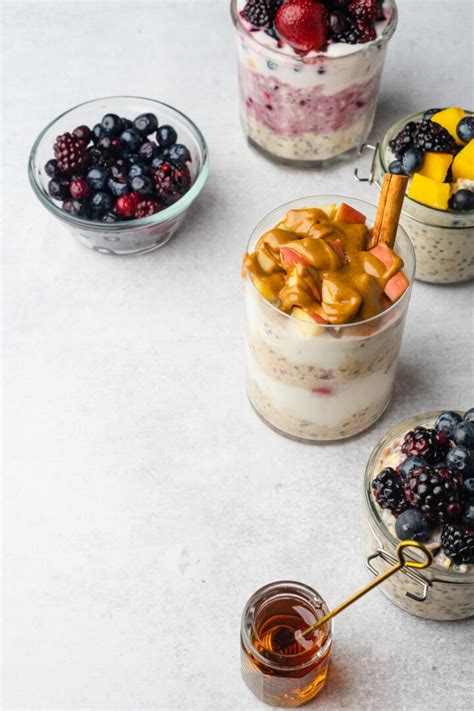 Overnight Oats With Almond Milk Liv Vegan Strong
